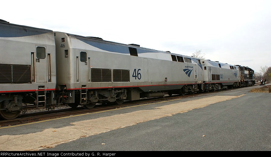Four units on Amtrak #20